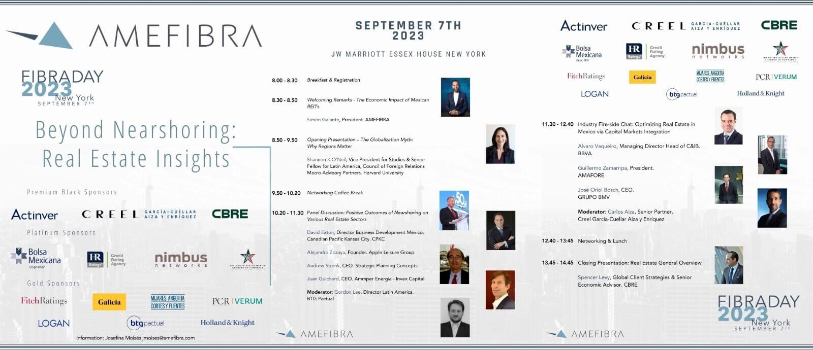 Anuncio | LOGAN Patrocinador de Fibra Day 2023 Nueva York – Amefibra